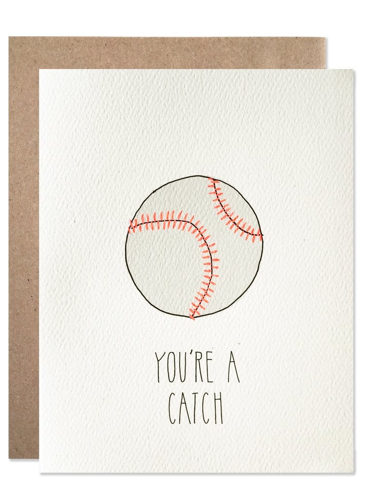 Baseball Love Card by Hartland Brooklyn | Beach House Greetings