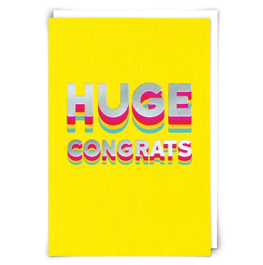 Huge Congrats Card by Redback Cards | Beach House Greetings