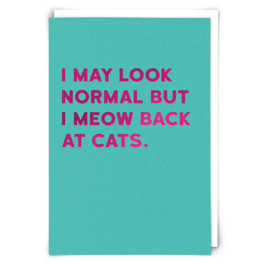 Meow Card by Redback Cards | Beach House Greetings