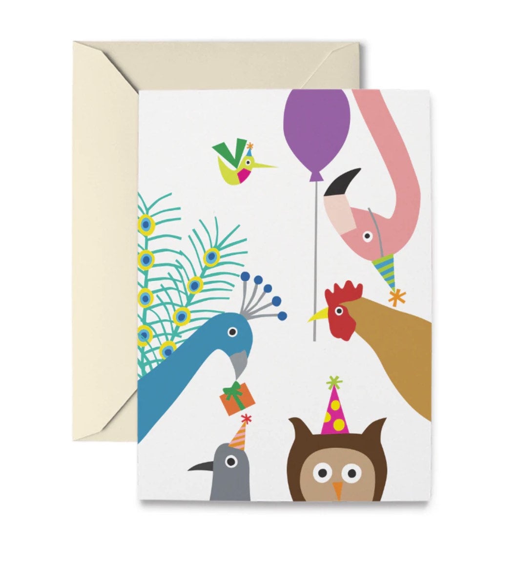 Happy BIRDday Birthday Card by R. Nichols | Beach House Greetings
